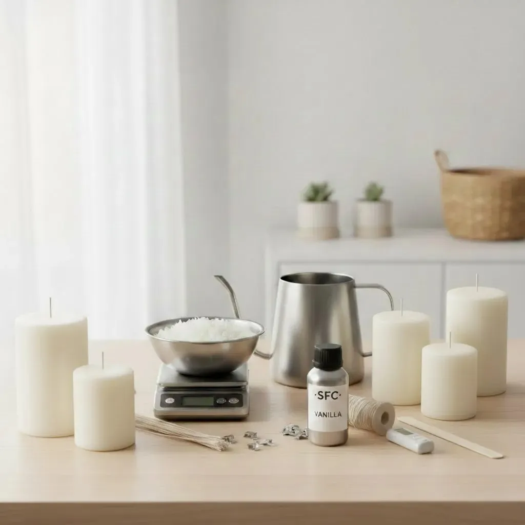 How To Make Pillar Candles - Supplies for Candles