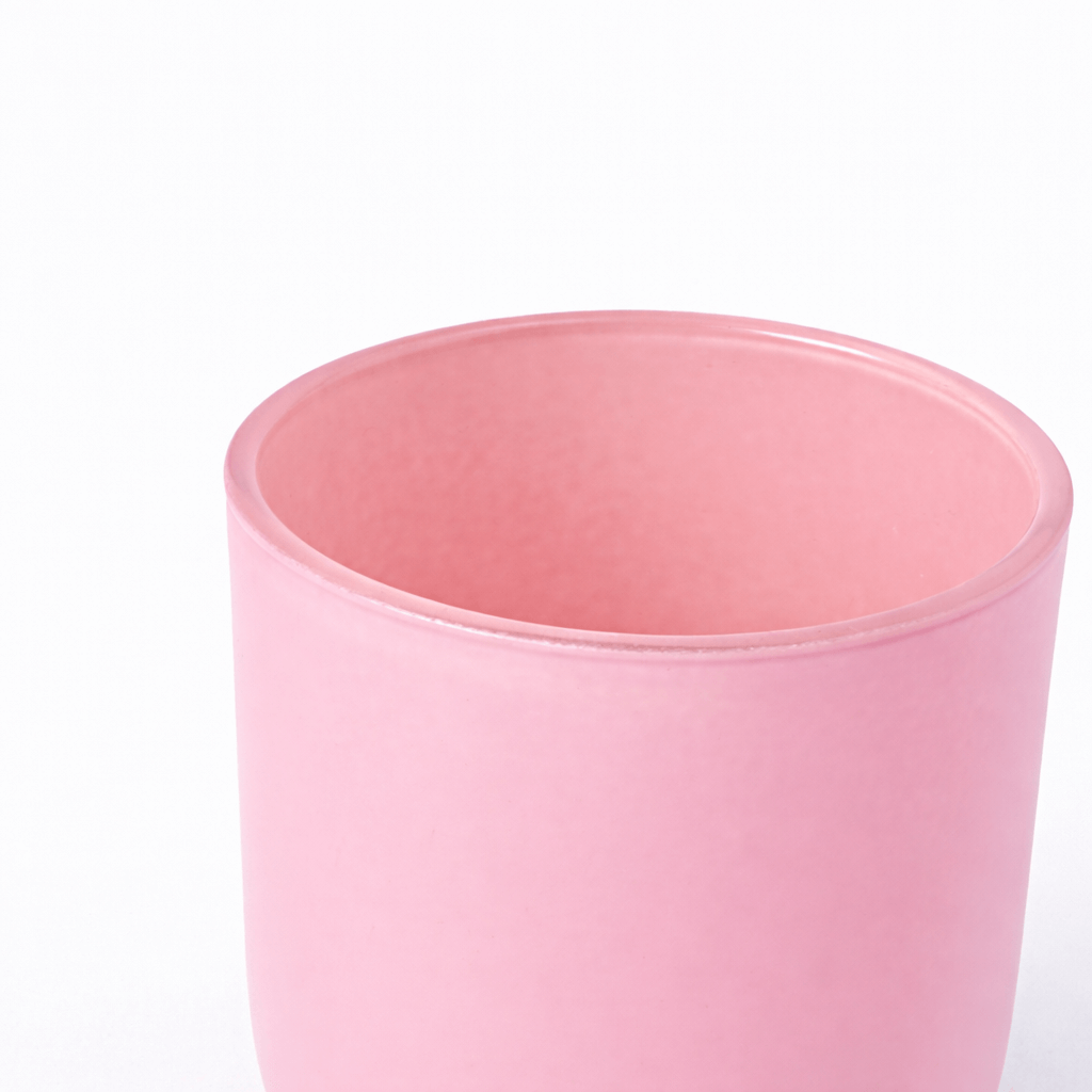 Karen 20cl Matte Curved Pink Glass - Box of 6