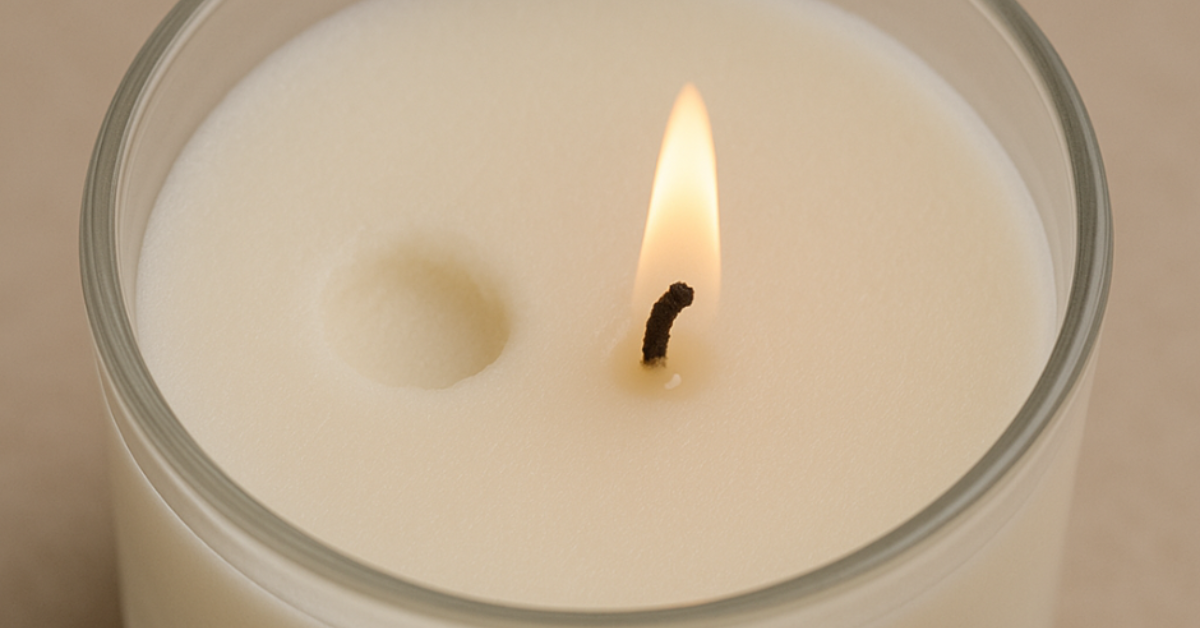 Sinkholes in Candles: What They Are and How to Fix Them - Supplies for ...