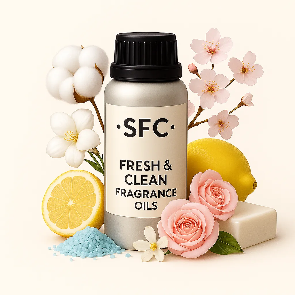 Fresh & Clean Fragrance Oils – Crisp, Refreshing Scents for Home & Bod